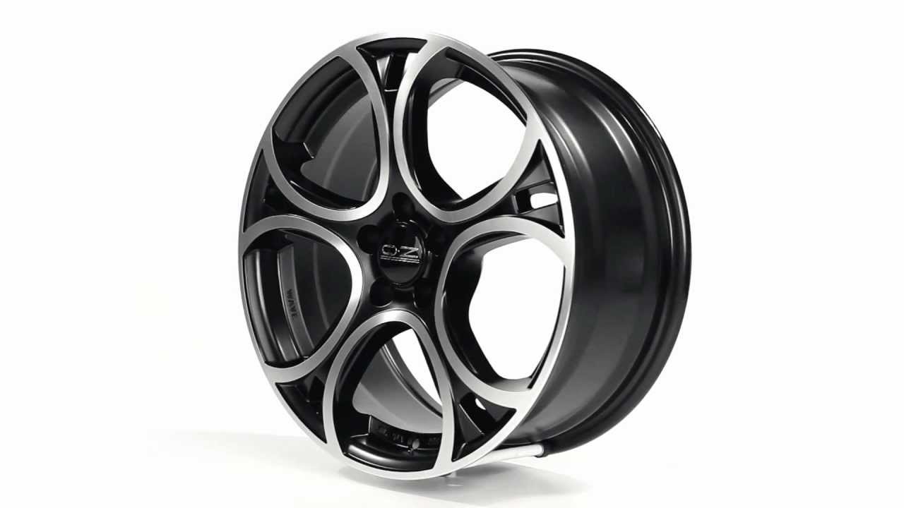 FelgenOutlet.de - OZ · Wave · matt black/diamond cut - YouTube