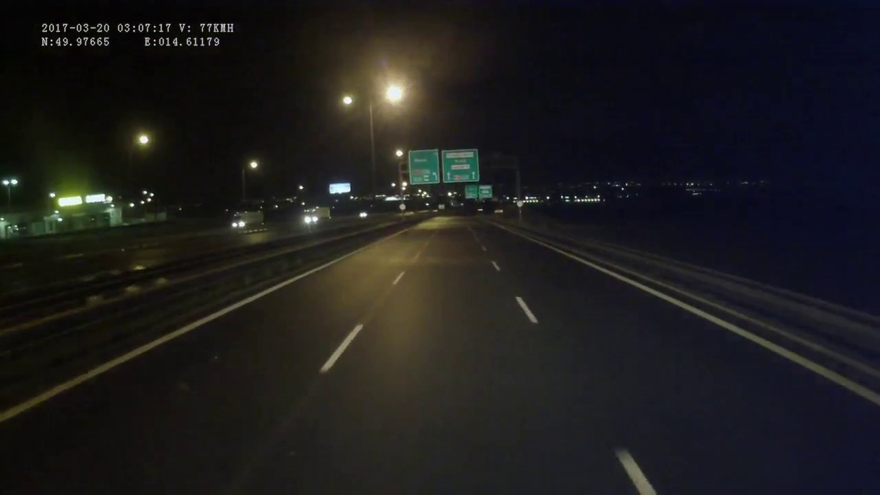 Czech Republic. Motorway D1, Mirošovice — Nupaky, 2017, 1x - YouTube