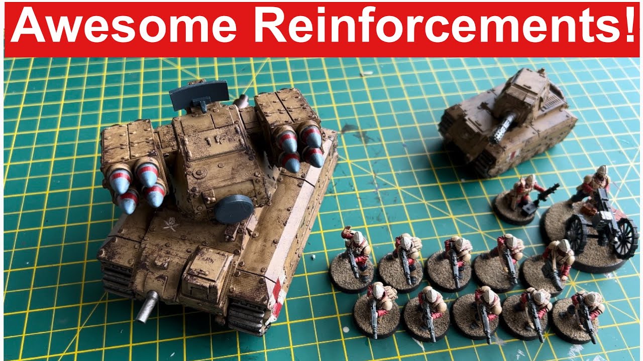 Warhammer 40k Tank Proxies - YouTube