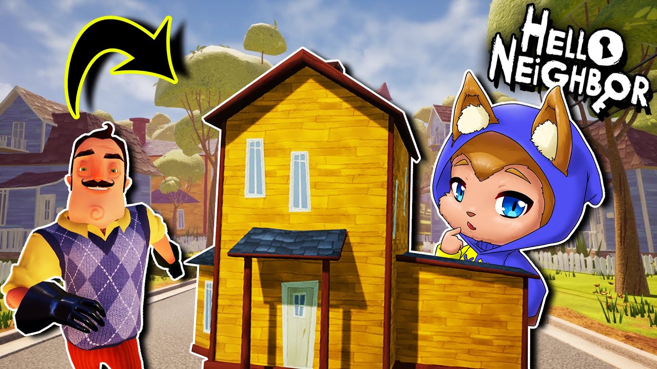 The Neighbor is a HOUSE | Hello Neighbor Mod - YouTube