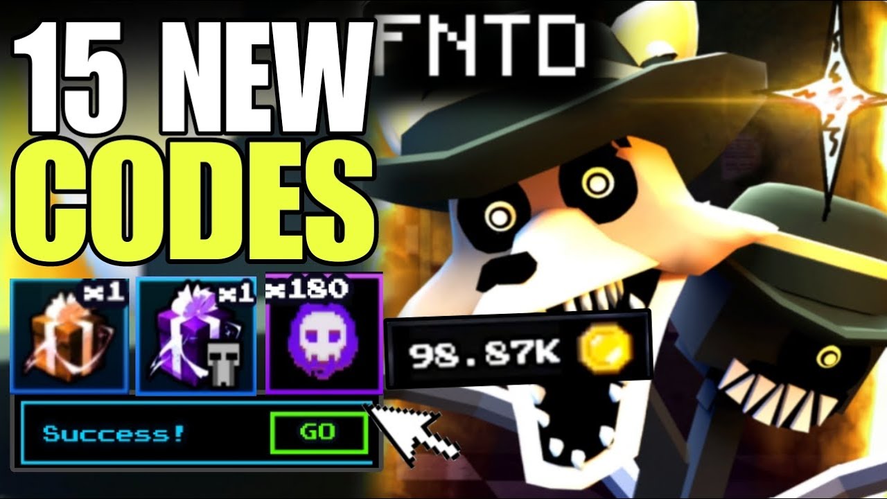*NEW UPDATE* ROBLOX FIVE NIGHTS TD CODES 2024 | FIVE NIGHTS TD CODES ...