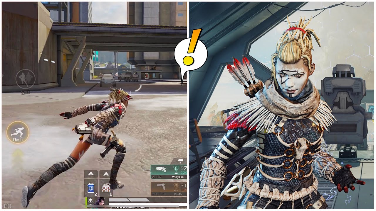 Wraith Legendary Skin Apex Legends Mobile - YouTube