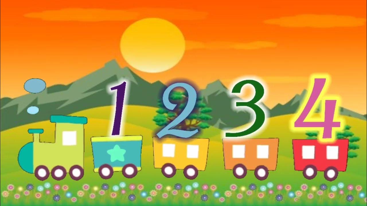 Train Song 1-20/Counting 1 to 20/ Number songs 1-20/learn counting for ...