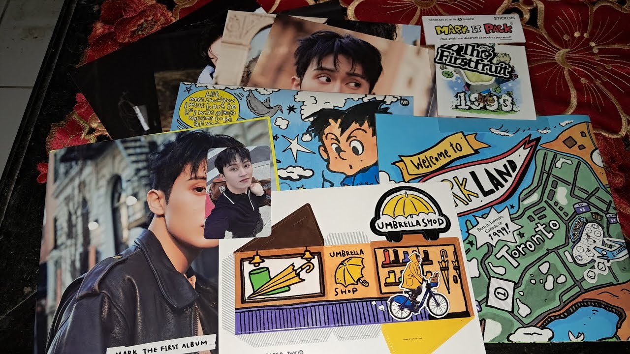 [UNBOXING] Mark Lee First Album - The Firstfruit (Square Flap Ver.) 🫑 ...