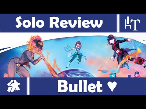 Bullet Heart Board Game - Solo Review - Hits the Bullseye or Misses the ...