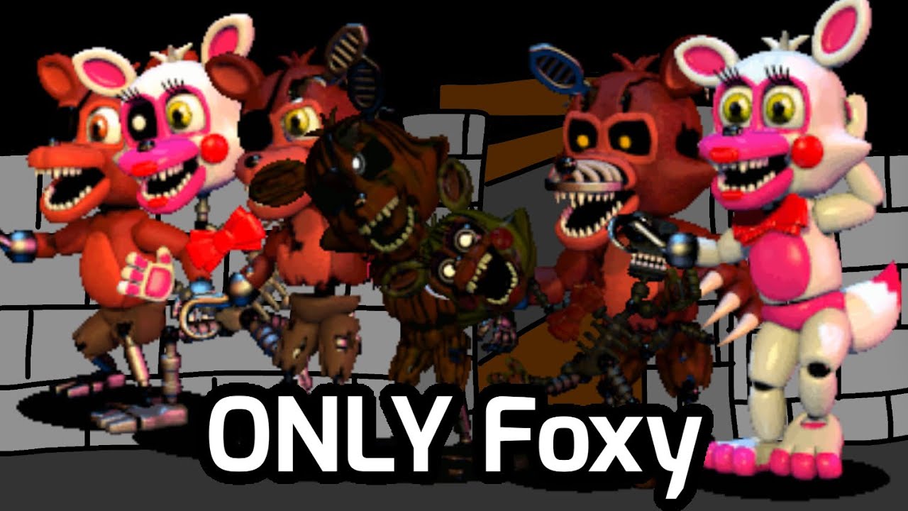 Can You Beat FNaF World With ONLY Foxy? - YouTube