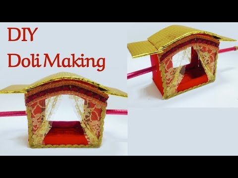 How to make palki at home/ Diy palki making / பல்லக்கு செய்வது எப்படி ...
