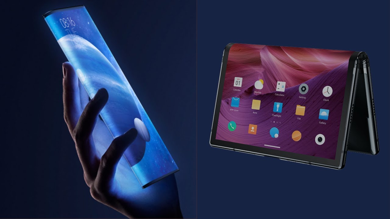 NEW FOLDABLE AND FUTURISTIC PHONES !! - YouTube