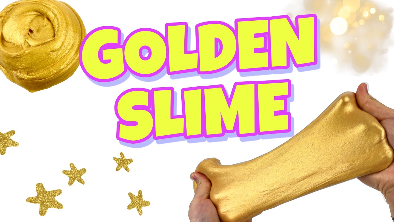⭐️ Golden SLIME - ASMR - Realizziamo uno slime Oro - Tutorial - YouTube