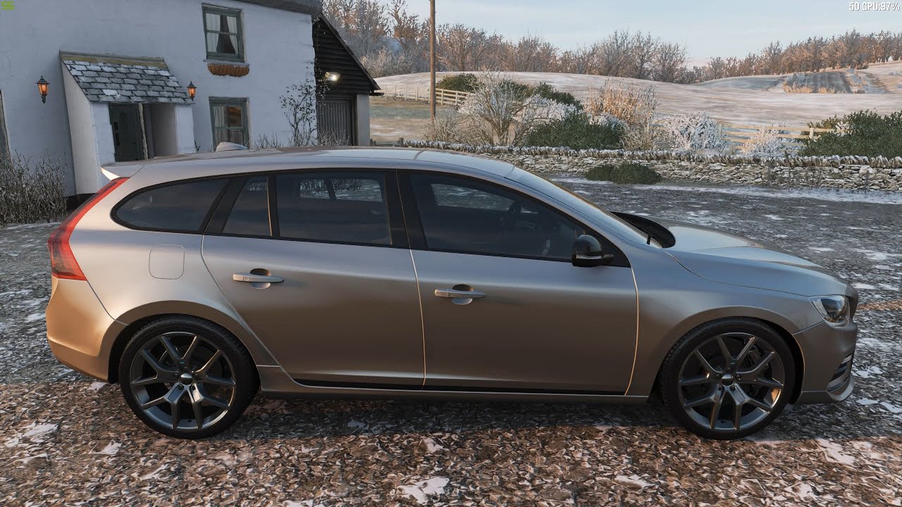 Forza Horizon 4 - 2015 Volvo V60 Polestar - Car Show Speed Jump Crash ...