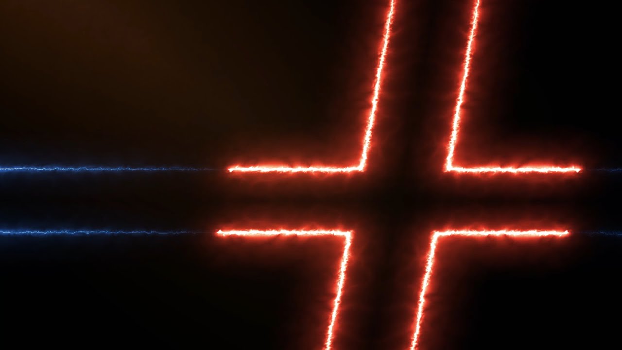 Red Blue Neon Lights Motion Background Video 4K - YouTube