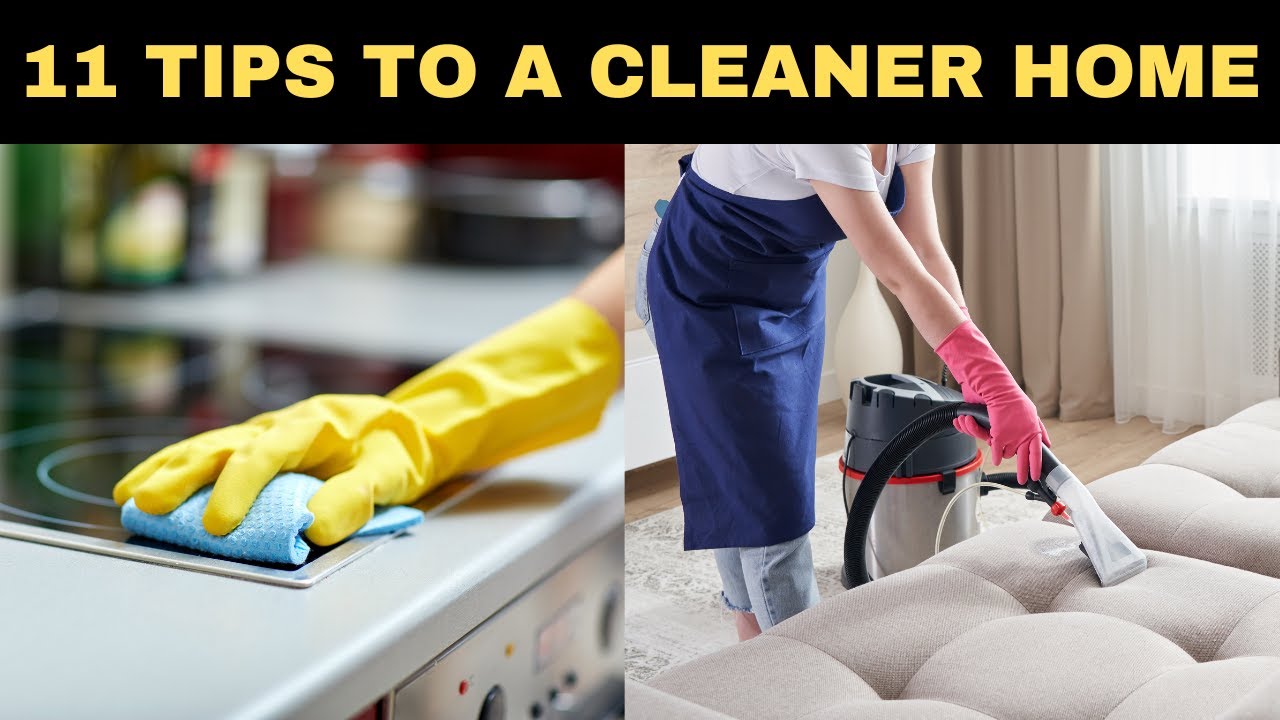 11 Useful Tips to Clean Your Home & Save Your Time - YouTube