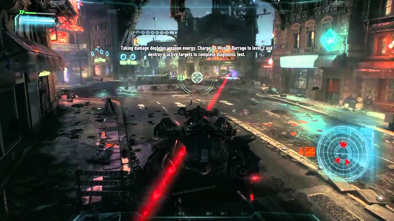 Batman Arkham Knight Training - Weapon Energy Diagnostics - YouTube