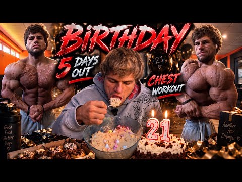 ITS MY BIRTHDAY | CHEST WORKOUT | 5 Days Out