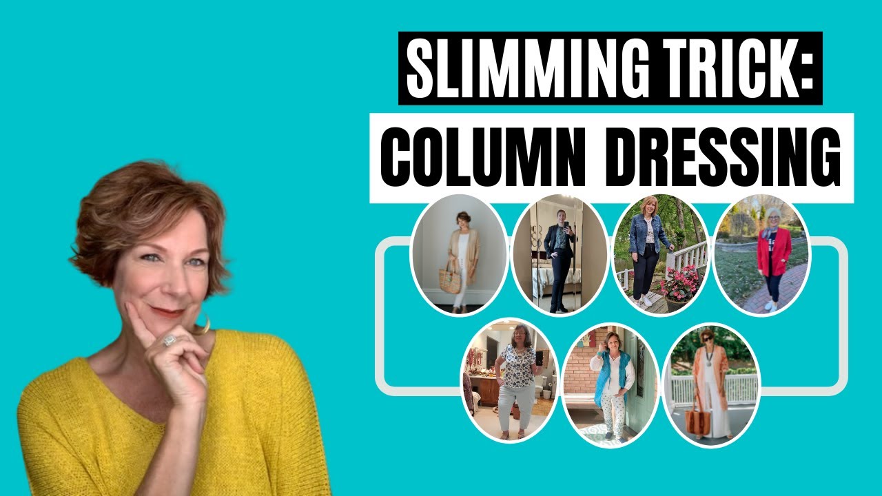Slimming Trick: Column Dressing - YouTube