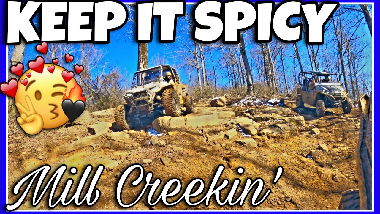 MILL CREEK climbing mountains and slaying mud holes UTV group ride ...