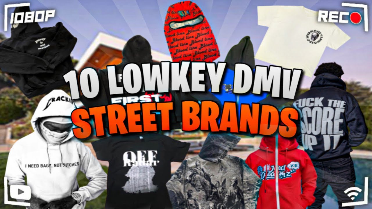 10 LOWKEY DMV STREET BRANDS (2023!) - YouTube