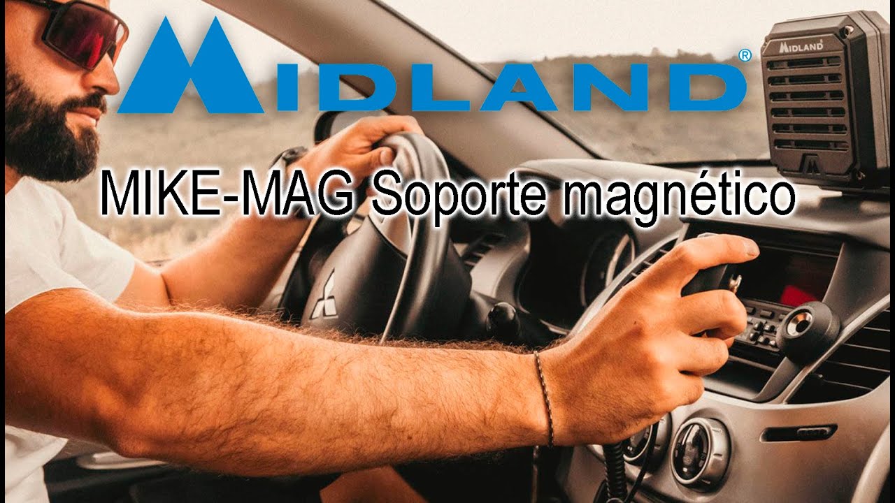 MIKE-MAG Soporte magnético para micrófonos Midland - YouTube