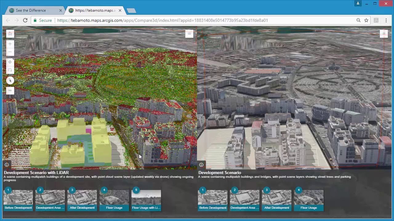 Using Point Cloud Scene Layers in Web AppBuilder - YouTube