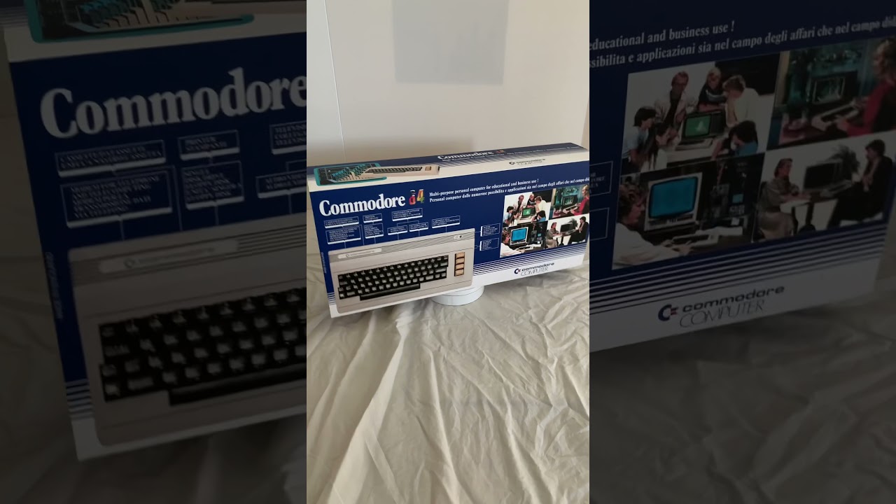 Reproduction Commodore 64 Sleeve by www.consoleboxes.com - YouTube