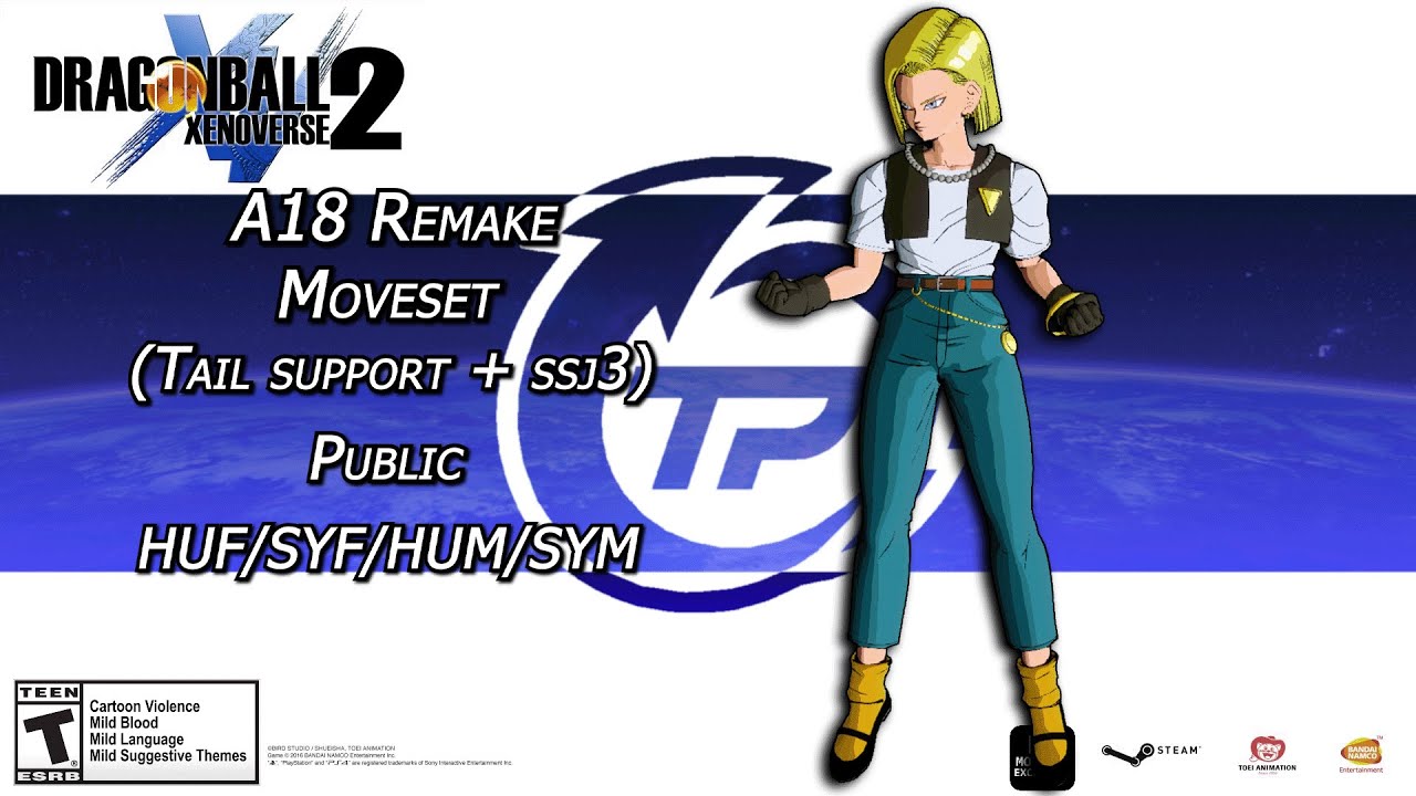 DBXV2 Mods: Android 18 Remake Moveset - YouTube