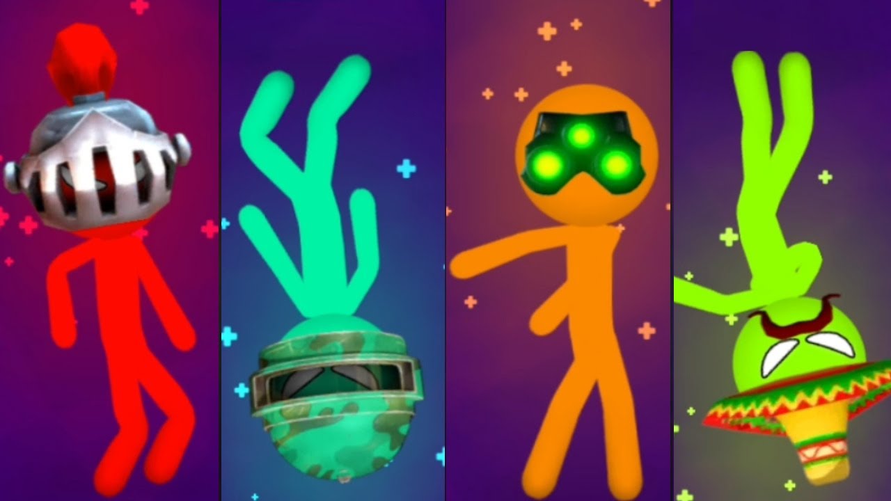 Stickman party 1234 player games - Gameplay 2021 walkthrough ( android ...