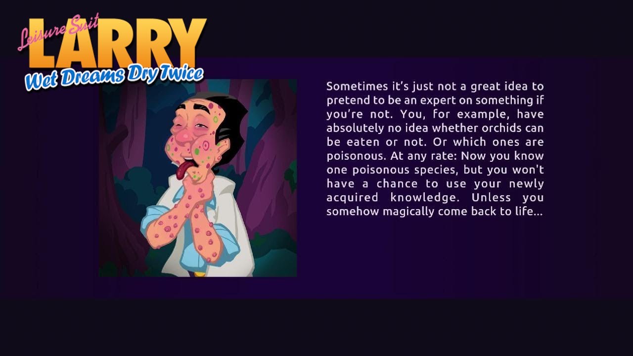 🤡 Leisure Suit Larry Predictable Death 5 - YouTube
