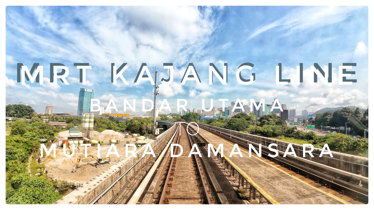 240911 - MRT Kajang Line - Bandar Utama to Mutiara Damansara - YouTube