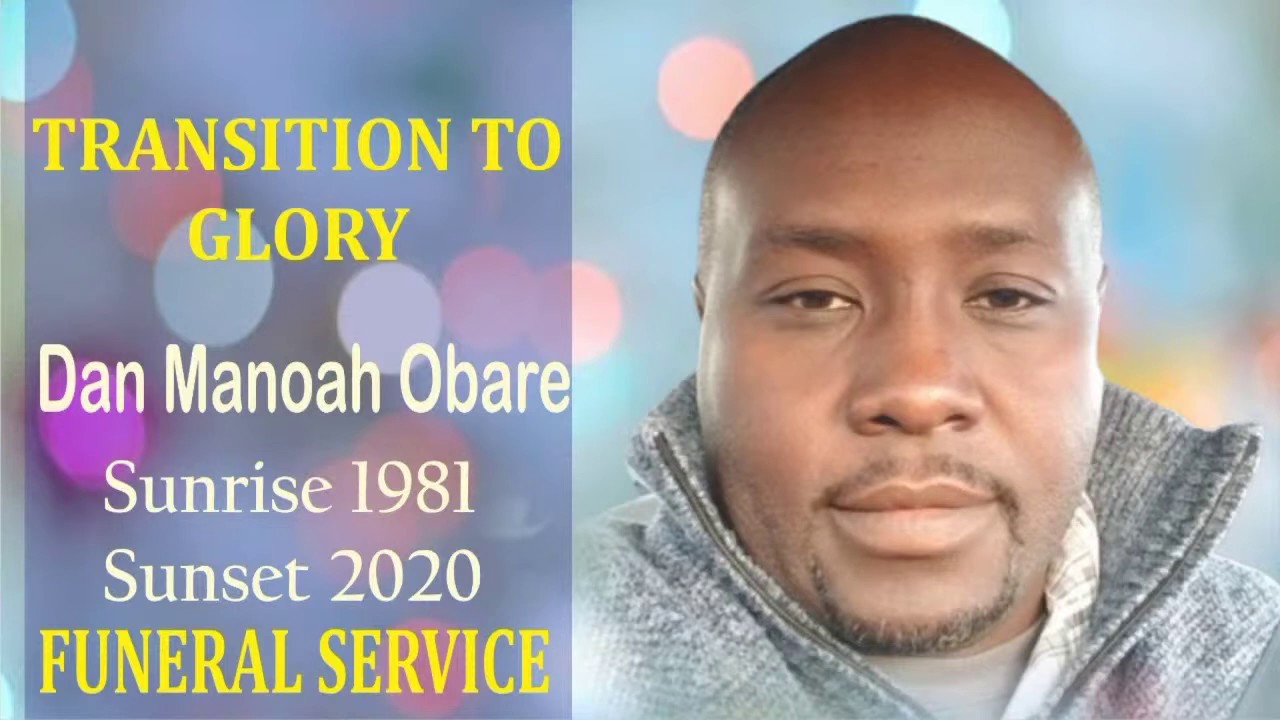 Dan Obare burial - YouTube