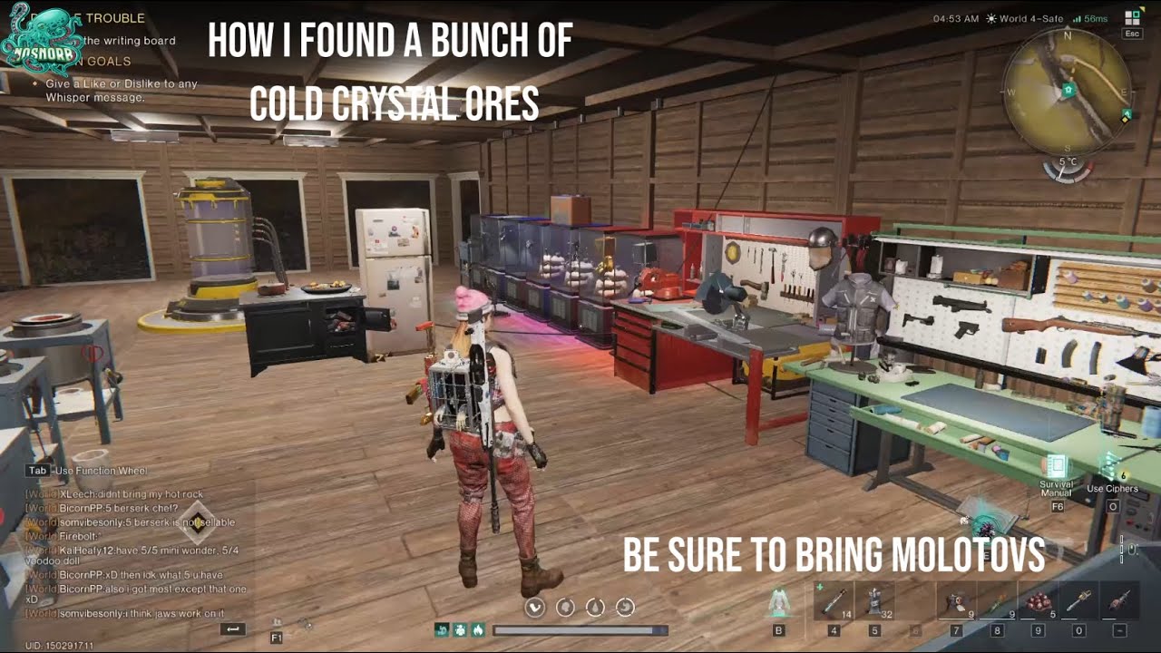 Cold Crystal Ore spot - Once Human (Way of the Winter Scenario) - YouTube