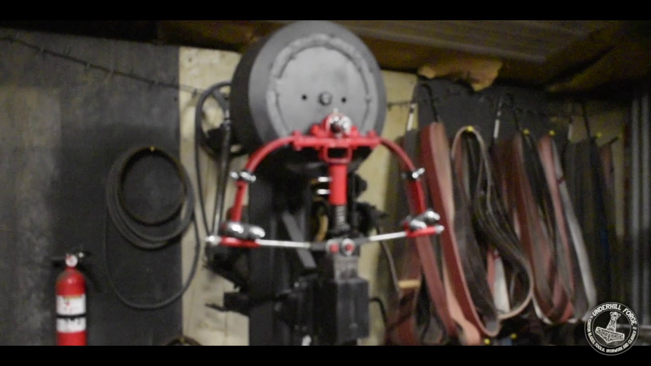 Mechanical Forging Hammer - Power Hammer Project - YouTube