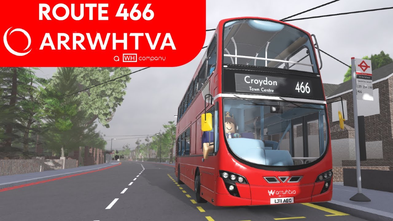 (OLD) Roblox Croydon 1.3 | Arrwheatva Route 466 | DB300 Gemini 2 | SIM ...