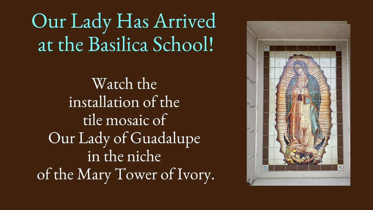 Watch the Installation of the Our Lady of Guadalupe Tile Mosaic at the ...