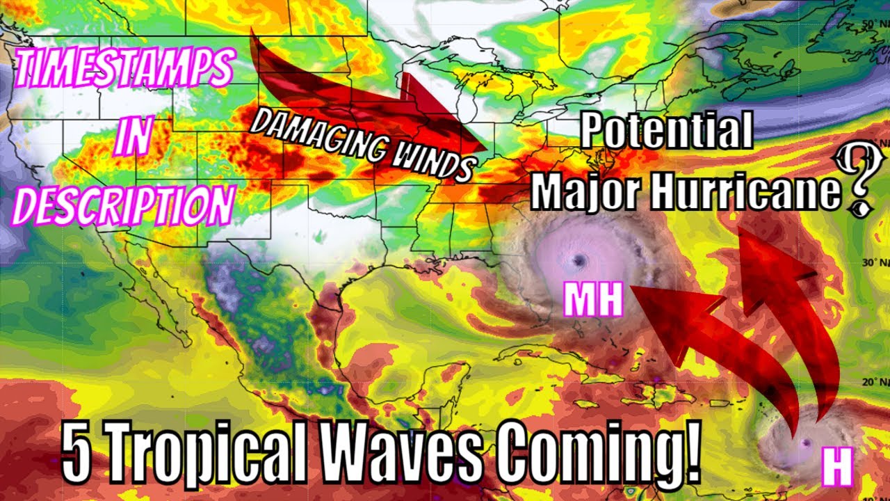 Potential Major Hurricane Forming? Watching 5 Tropical Waves! - The ...