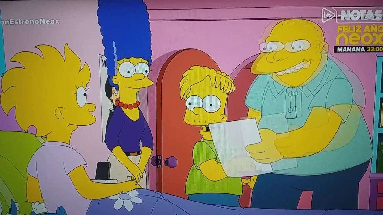 Los Simpson en Español🇪🇸-Canción"Lisa,hoy es tu cumple"para sus 14 años ...