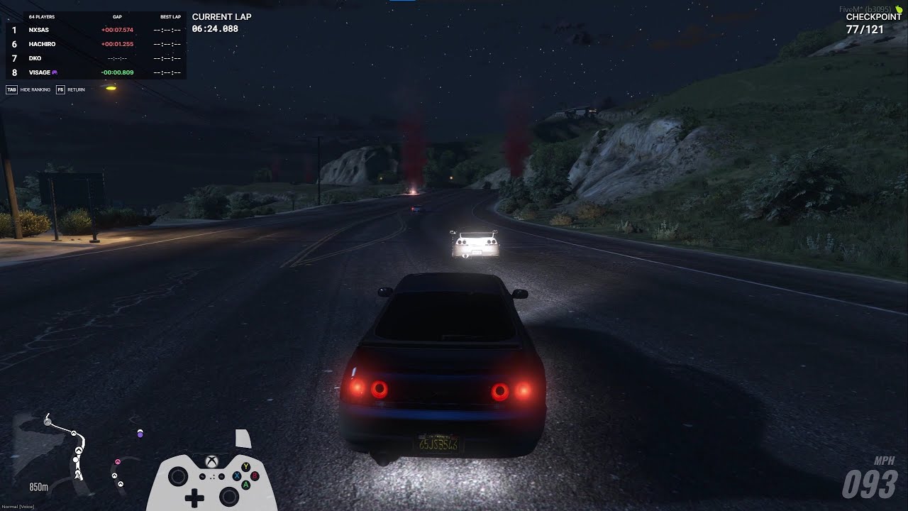 Luchando por el top 5 | Devils Gambit (Sprint) | Carreras en GTA V ...