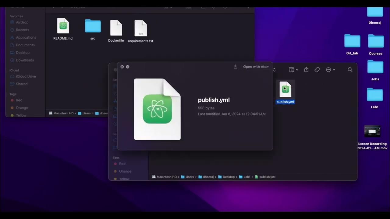 GitHub commands and Git Actions - YouTube