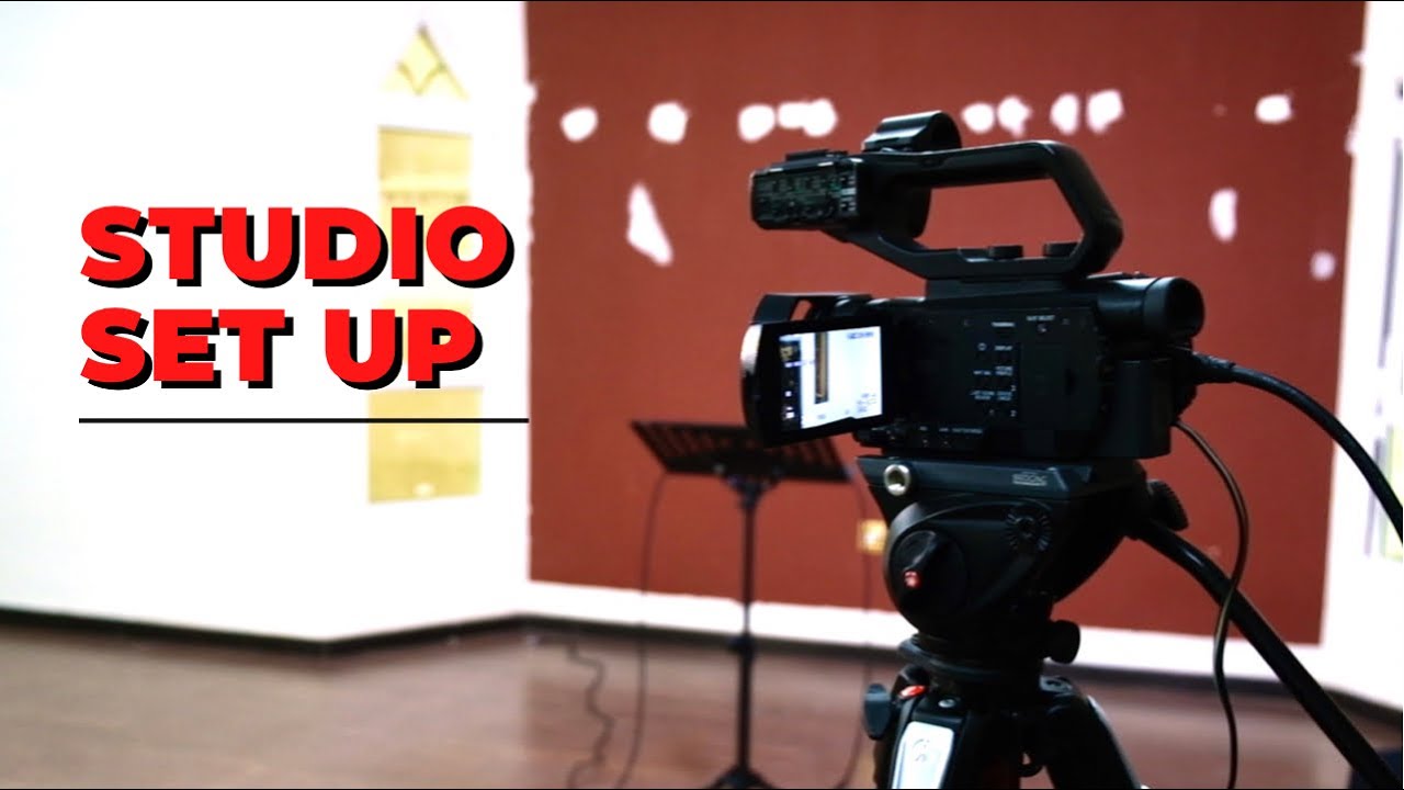 HOW TO SET UP A LIVE STREAM STUDIO - YouTube