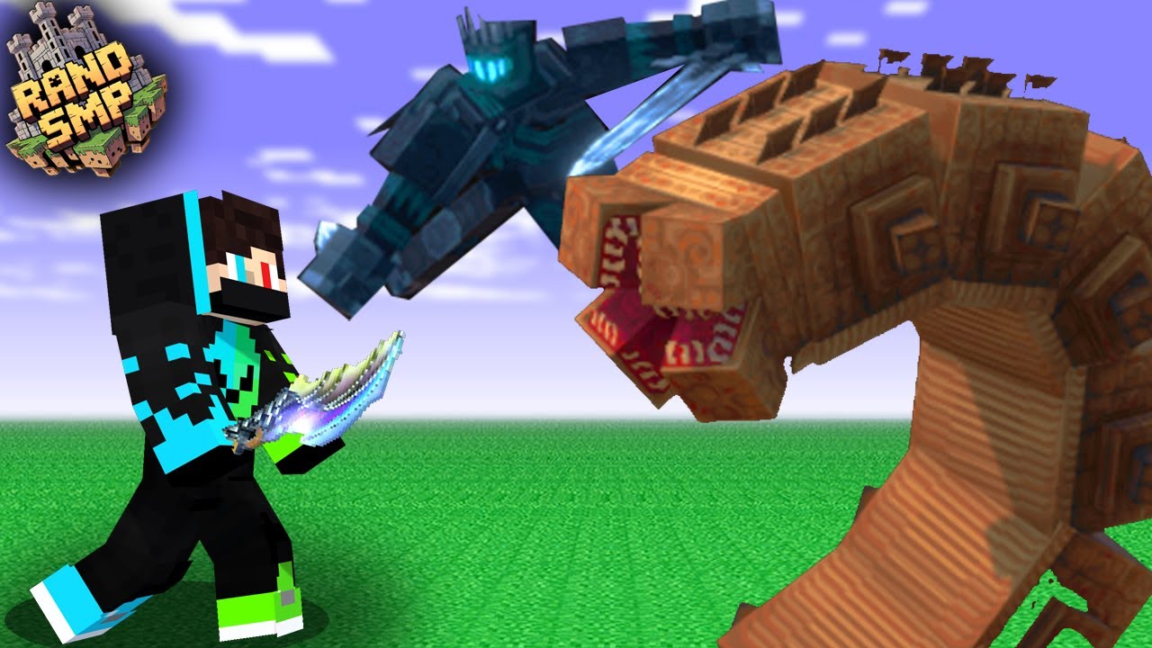 Minecraft Rand Smp S2 || ( Big Sandworm & Underworld Knight Multiplayer ...