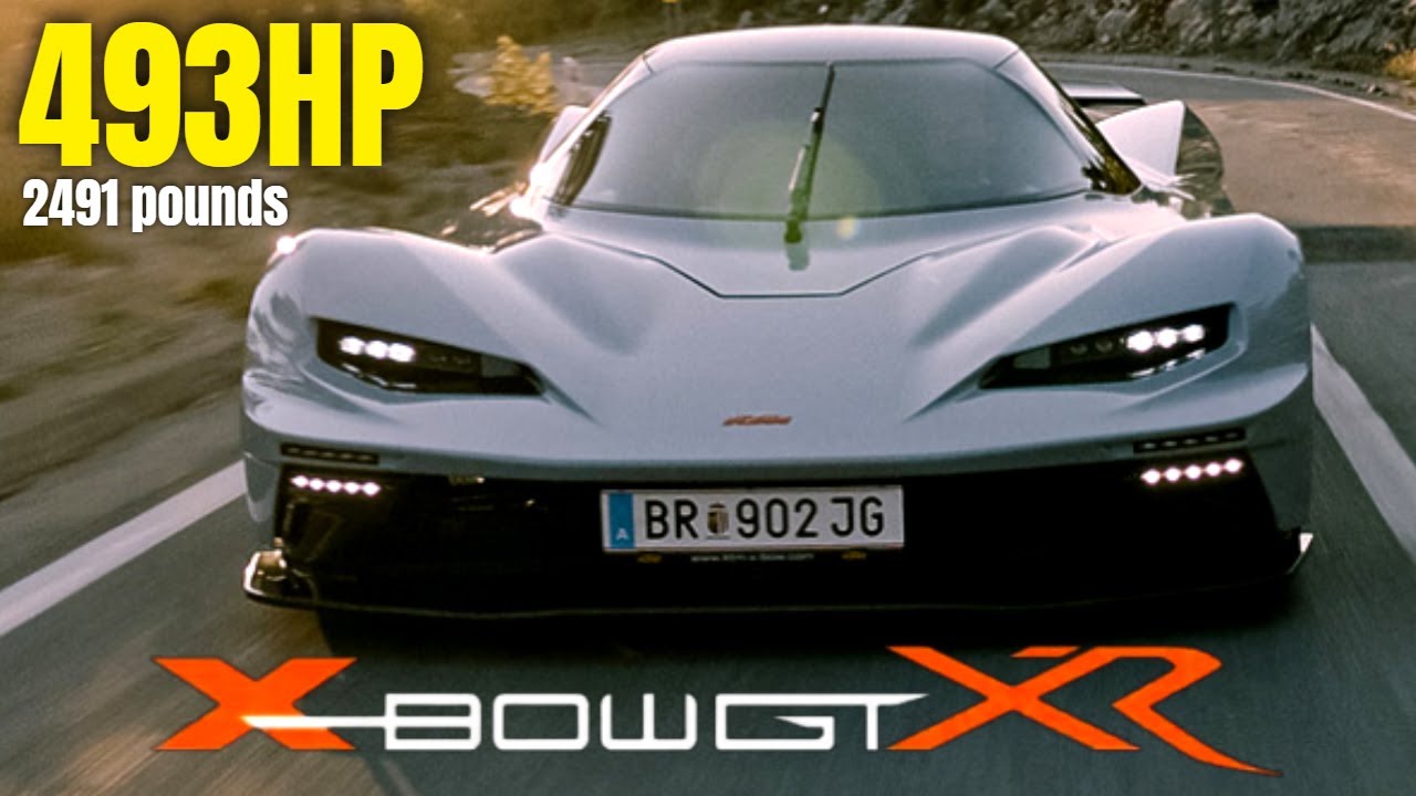 KTM X-Bow GT-XR Is a 493 Horsepower Monster Lightweight Beast! - YouTube