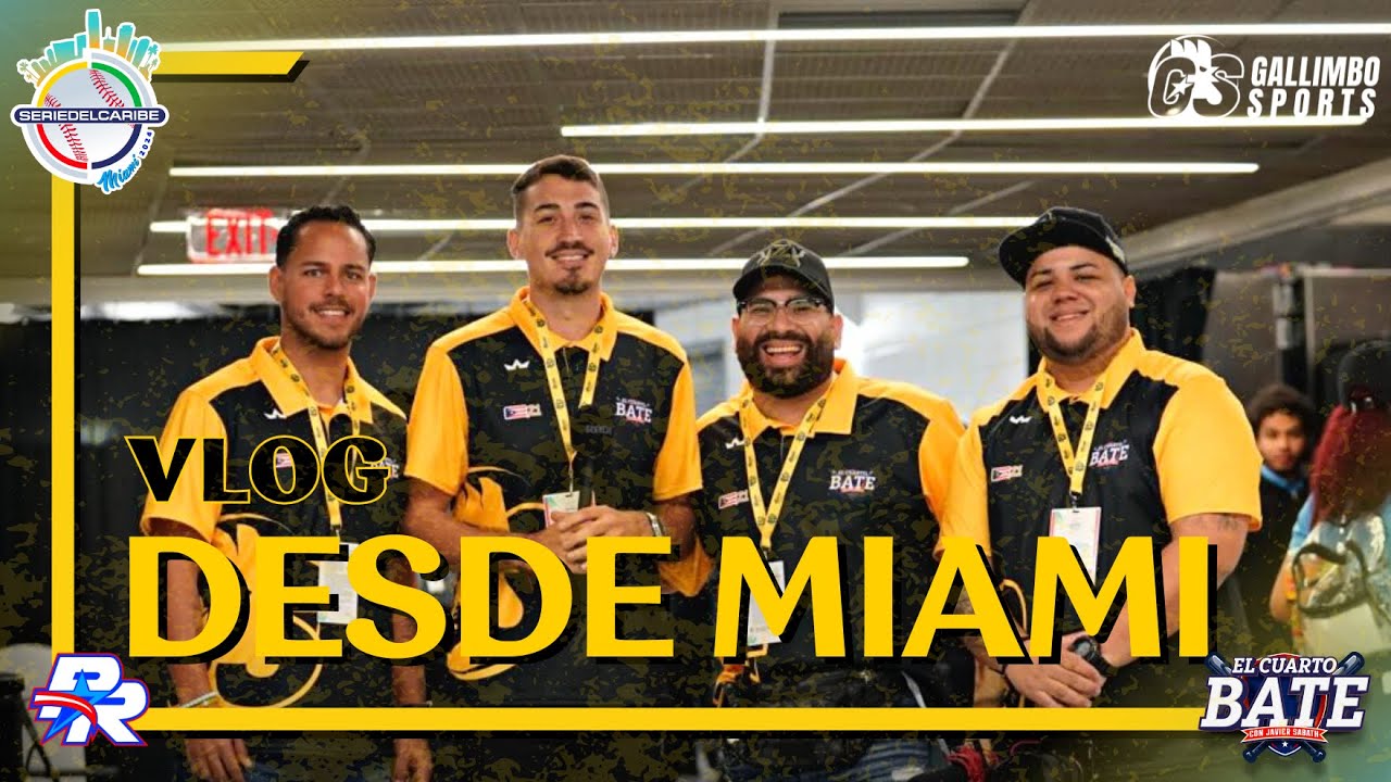DESDE MIAMI: VLOG - EL CUARTO BATE CON JAVIER SABATH - YouTube