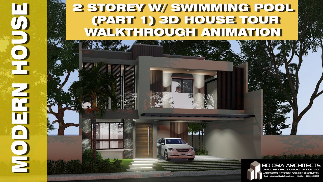 HOUSE DESIGN | MODERN HOUSE | PART 1 Exterior Tropical Resort Style ...