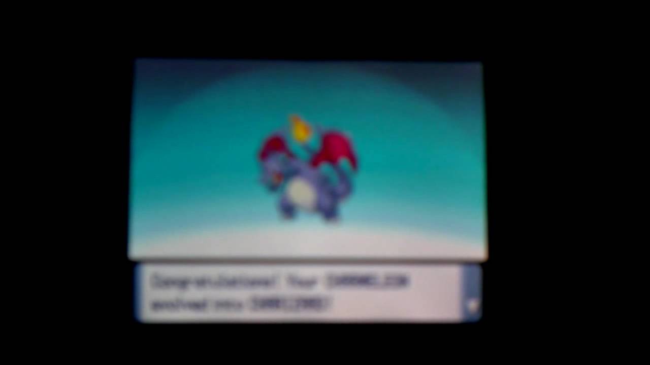 Shiny Charmander evolution chain! - YouTube