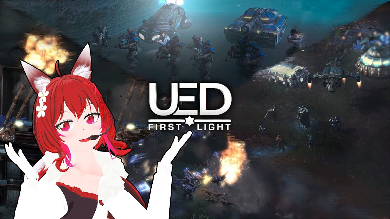 🔴Live StarCraft II : UED: First Light #1 ไหนดูหน่อยว่าเนื้อเรื่องฝั่ง ...