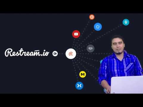 Has varios directos al mismo tiempo!! restream.io - YouTube