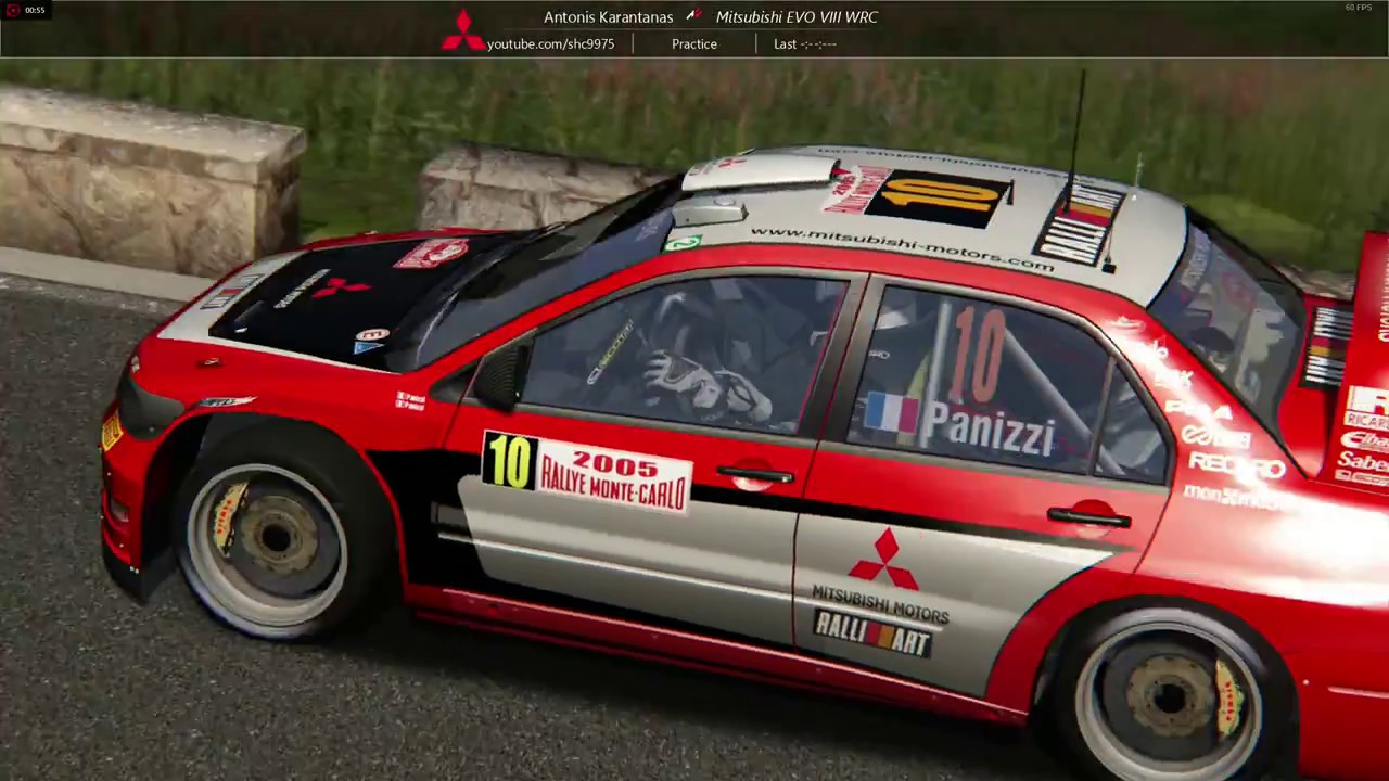 Assetto Corsa Mitsubishi WRC mod - YouTube