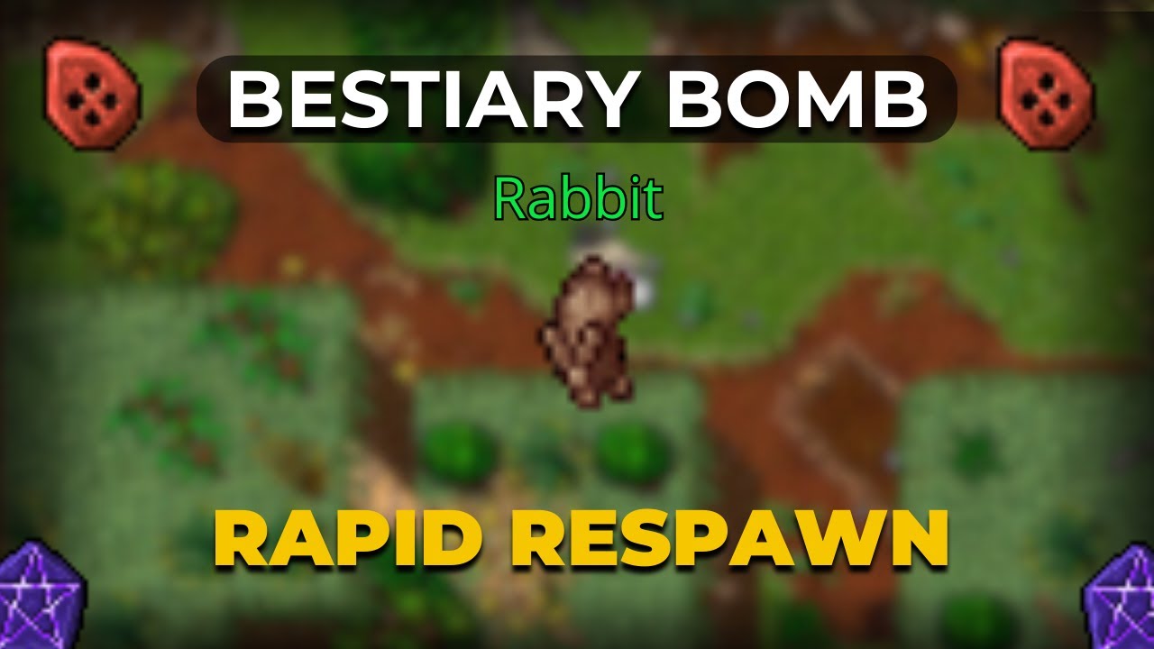 [BESTIARY BOMB] Rabbit em 10 minutos AFK | TIBIA - YouTube