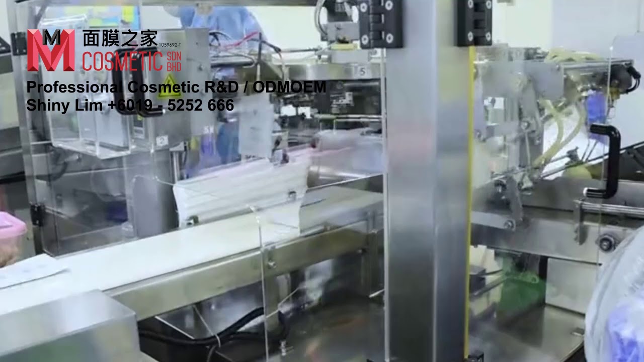 MM Cosmetic Mask Production - YouTube