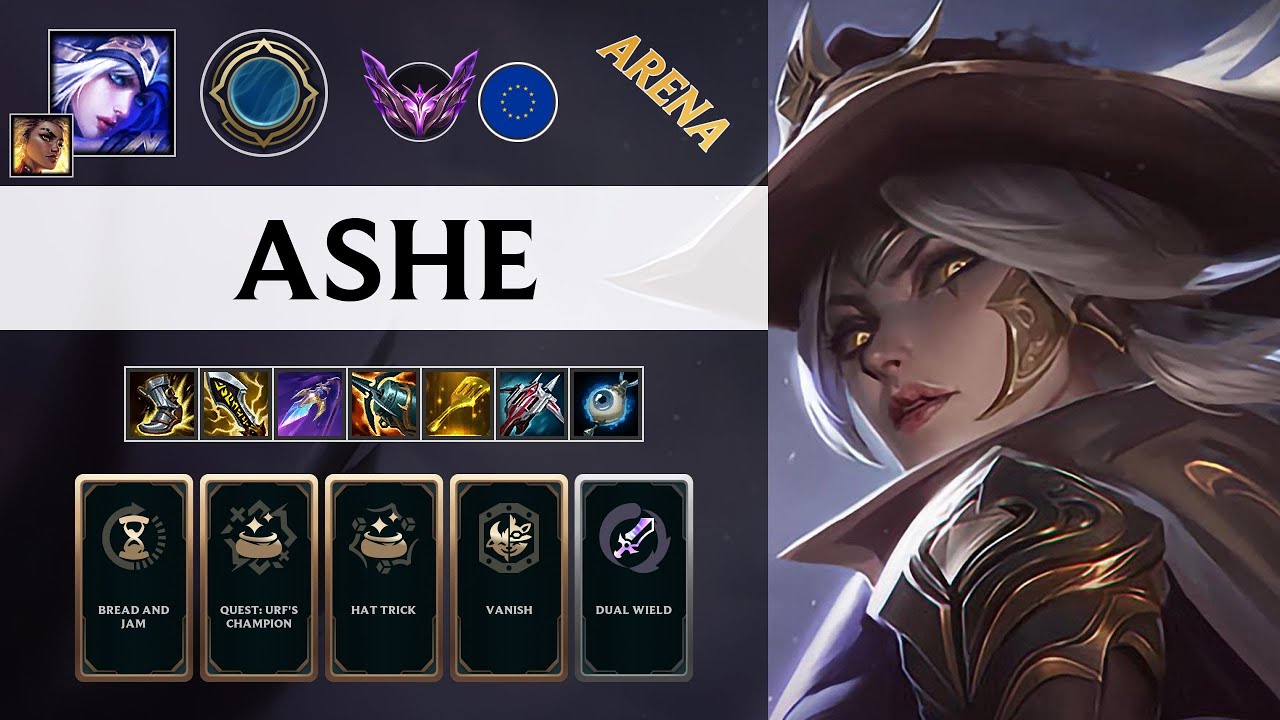 Ashe Arena - EUW Master Patch 25.21 - YouTube