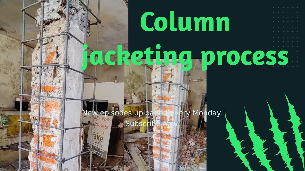 Column jacketing process|Old column ki repair kaise Kare| Puraane ...